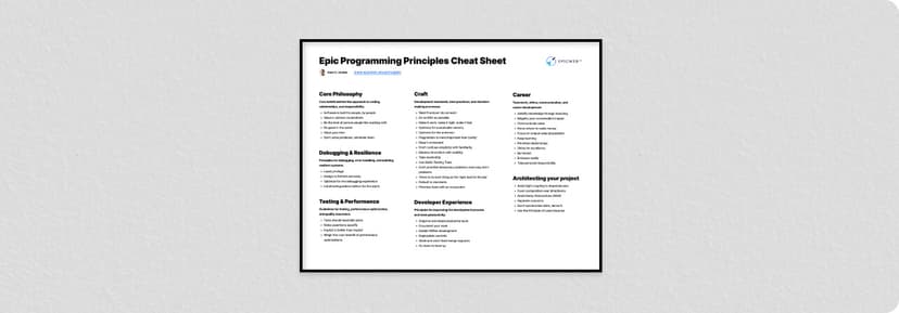 Epic Programming Principles | Epic Web Dev