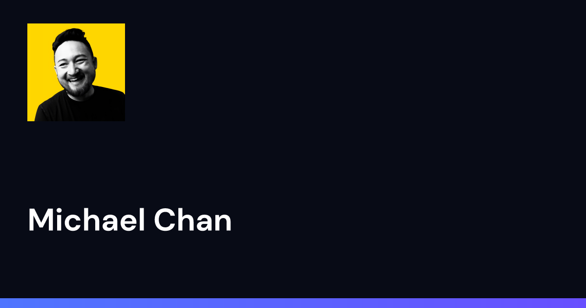 Michael Chan is speaking at Epic Web Conf 2024 | Epic Web Dev