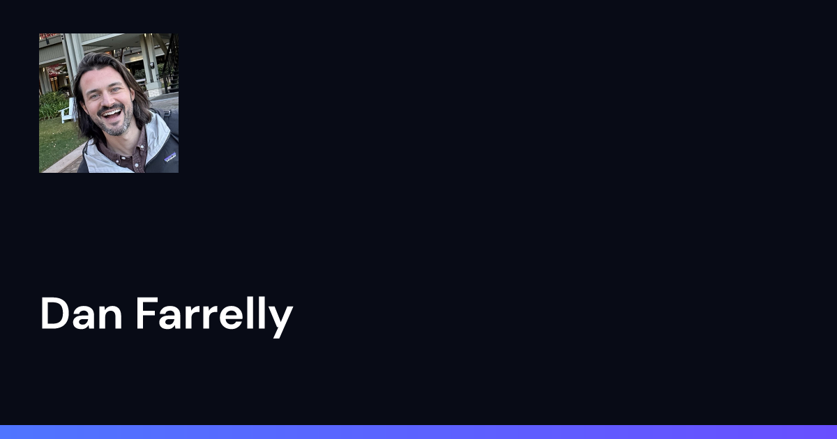 Dan Farrelly is speaking at Epic Web Conf 2024 | Epic Web Dev